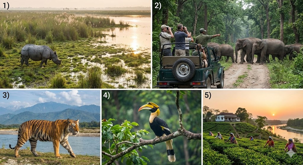 Assam Wildlife Tour Packages 4N/5D at ₹14,499 | Antriksh Travel